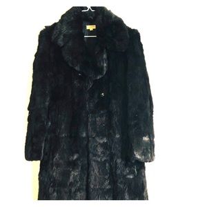 Jackets & Coats | Vintage 194s Rabbit Fur Coat | Poshmark